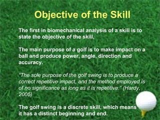 Biomechanics and Golf | PPT