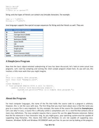 Class notes(week 2) on basic concepts of oop-2 | DOCX