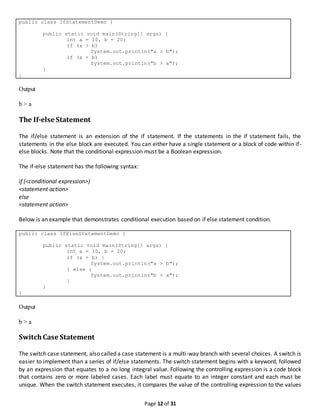 Class notes(week 3) on class objects and methods | DOCX