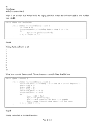 Class notes(week 3) on class objects and methods | DOCX