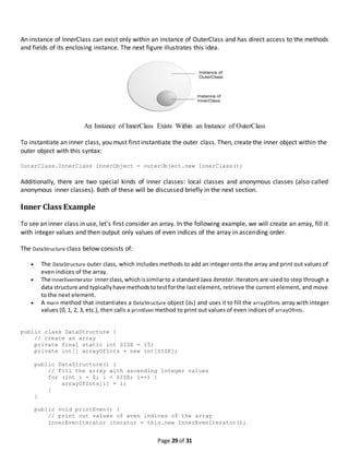 Class notes(week 3) on class objects and methods | DOCX