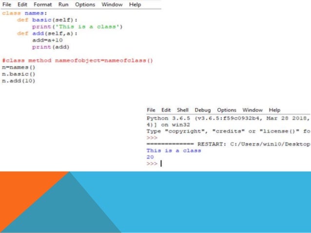 Class Object And Inheritance In Python