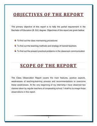 Class observation aninda (recovered) | PDF