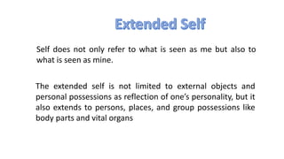 Physical and Extended Self and Material Self.pptx