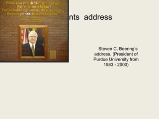 Beyond the Class of 1950 lecture hall | PPT