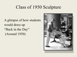 Beyond the Class of 1950 lecture hall | PPT