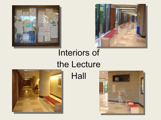 Beyond the Class of 1950 lecture hall | PPT | Free Download