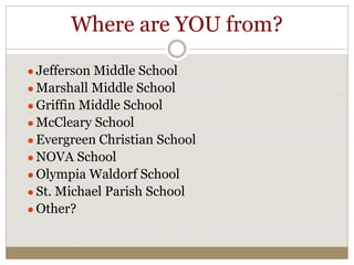 Class of 2020 8th Parent Presentation | PPTX | Secondary Education ...