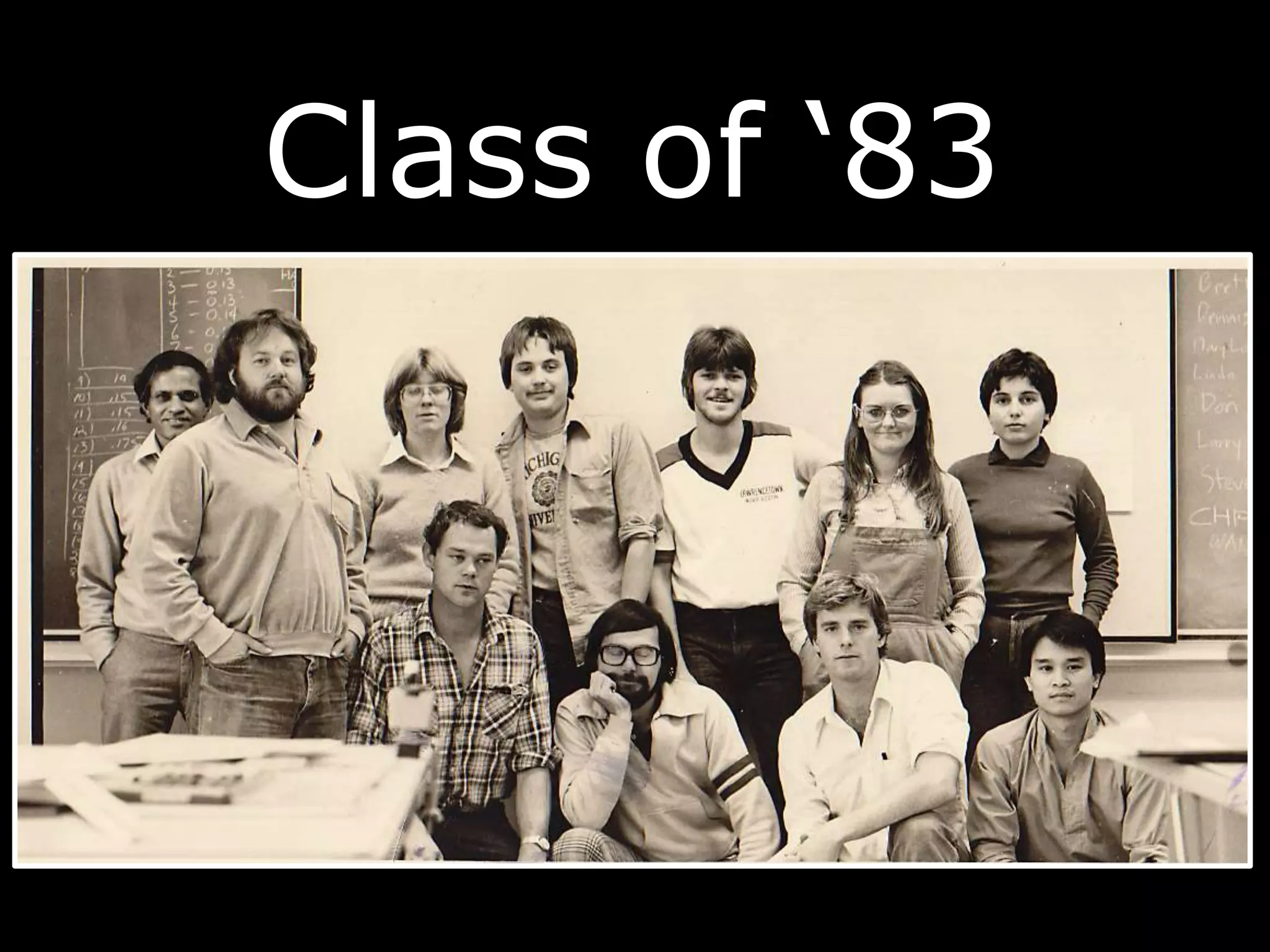 COGS Class of 83 | PPT