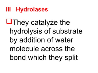 Class of enz lec 4 | PPT | Chemistry | Science
