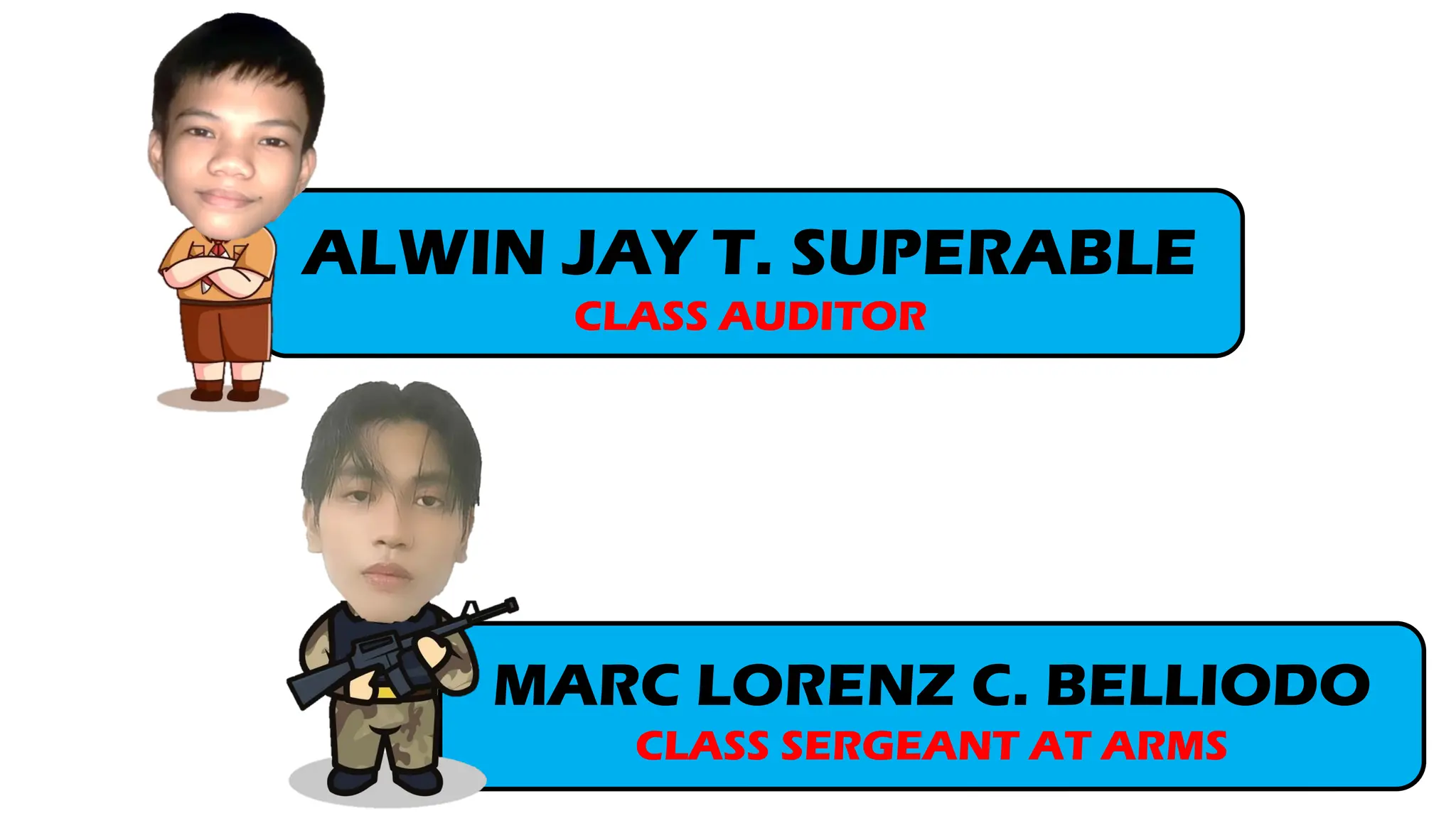 Class Officers for classroom requirement | PPTX