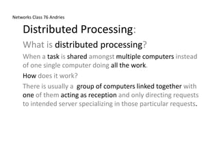 Class of network engineering | PPT