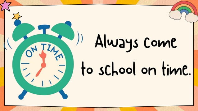 CLASSROOM ORIENTATION and CLASSROOM RULES.pptx | Education