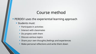 CLASS ORIENTATION PERDEV 2024 pptx | PPTX