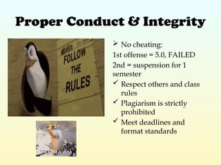 CLASS ORIENTATION (QSU VMGO, CLASSROOM POLICIES, GRADING & POINT SYSTEM ...