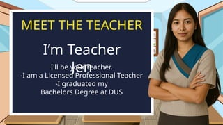 Comprehensive Class Orientation for School Year 2026-2027: Teacher ...