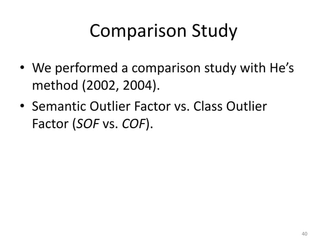 Class Outlier Mining | PDF