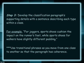 Classification Paragraph | PPT