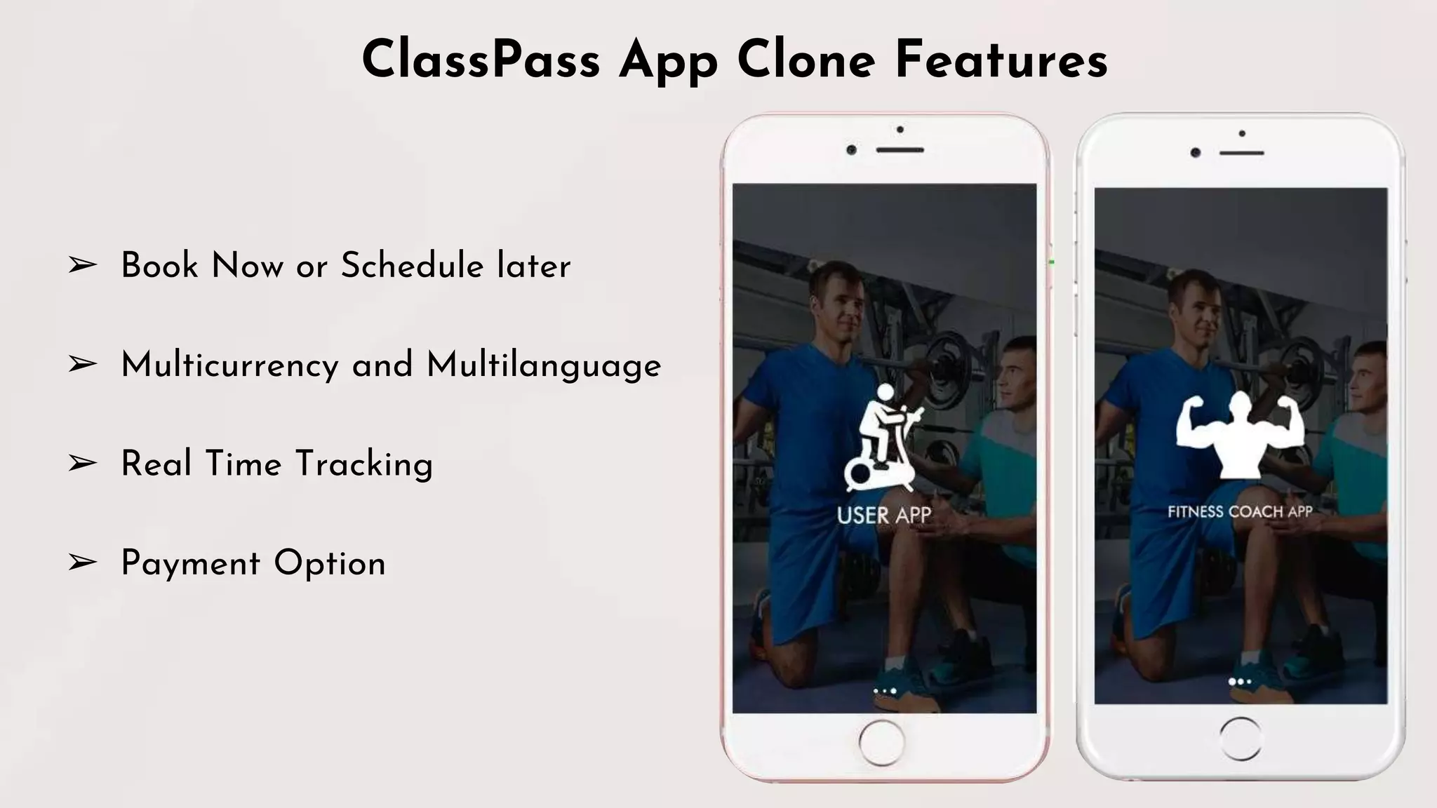 ClassPass App Clone for your On Demand Fitness Business | PPTX