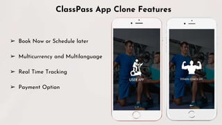 ClassPass App Clone for your On Demand Fitness Business | PPTX