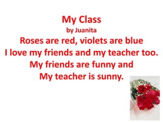 Miss Polk's Class poems | PPTX | Dogs | Pets