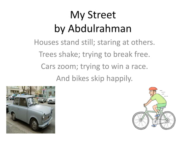 Mrs. Rucker's Class poems | PPT