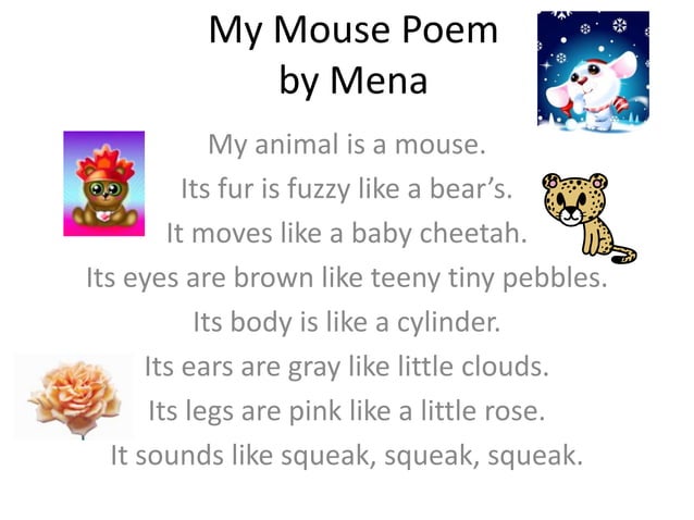 Mrs. Rucker's Class poems | PPT
