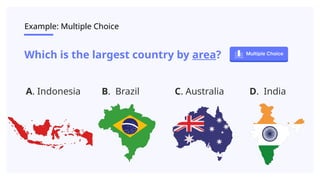 ClassPoint Quiz Examples of class activities for students | PPT