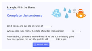 ClassPoint Quiz Examples of class activities for students | PPT