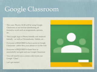 Class policies and procedures | PPT