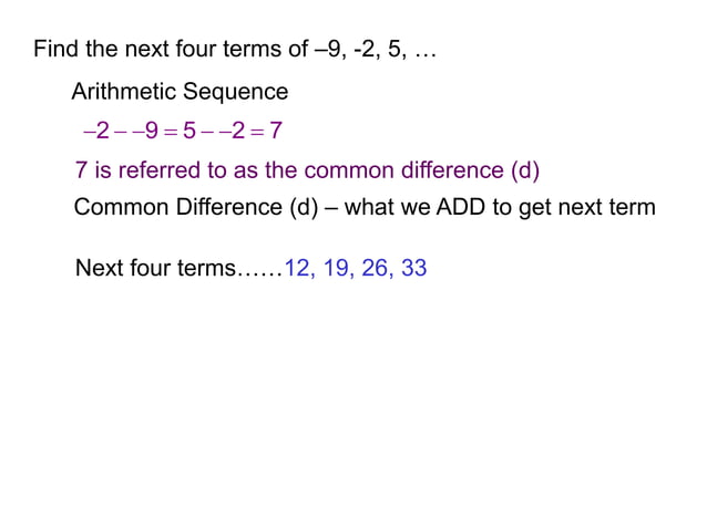 Class_Powerpoint_Sequences_Arithmetic_and_Geometric_with_Series_Finite ...