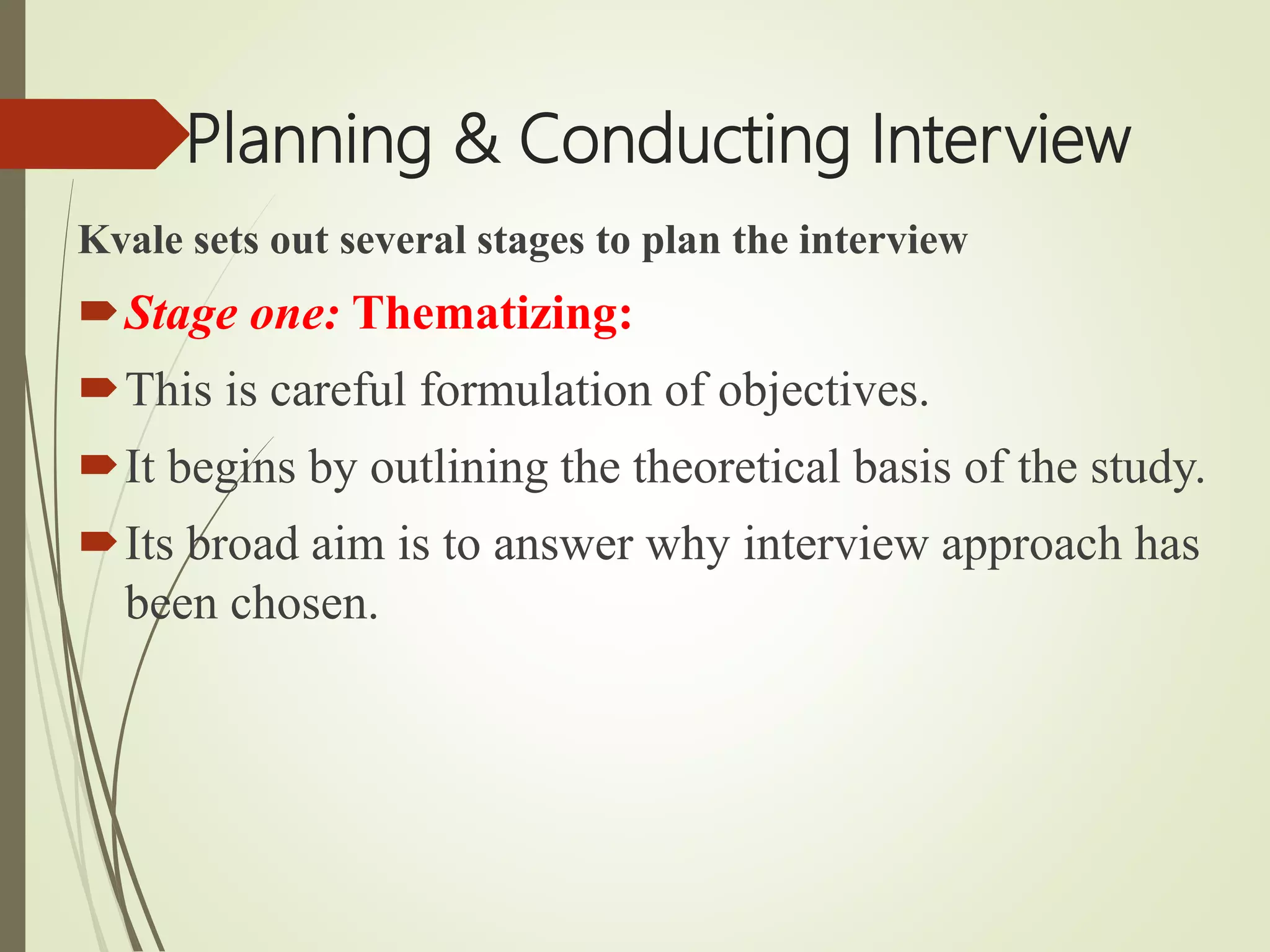 Interview & Focus Group | PPTX