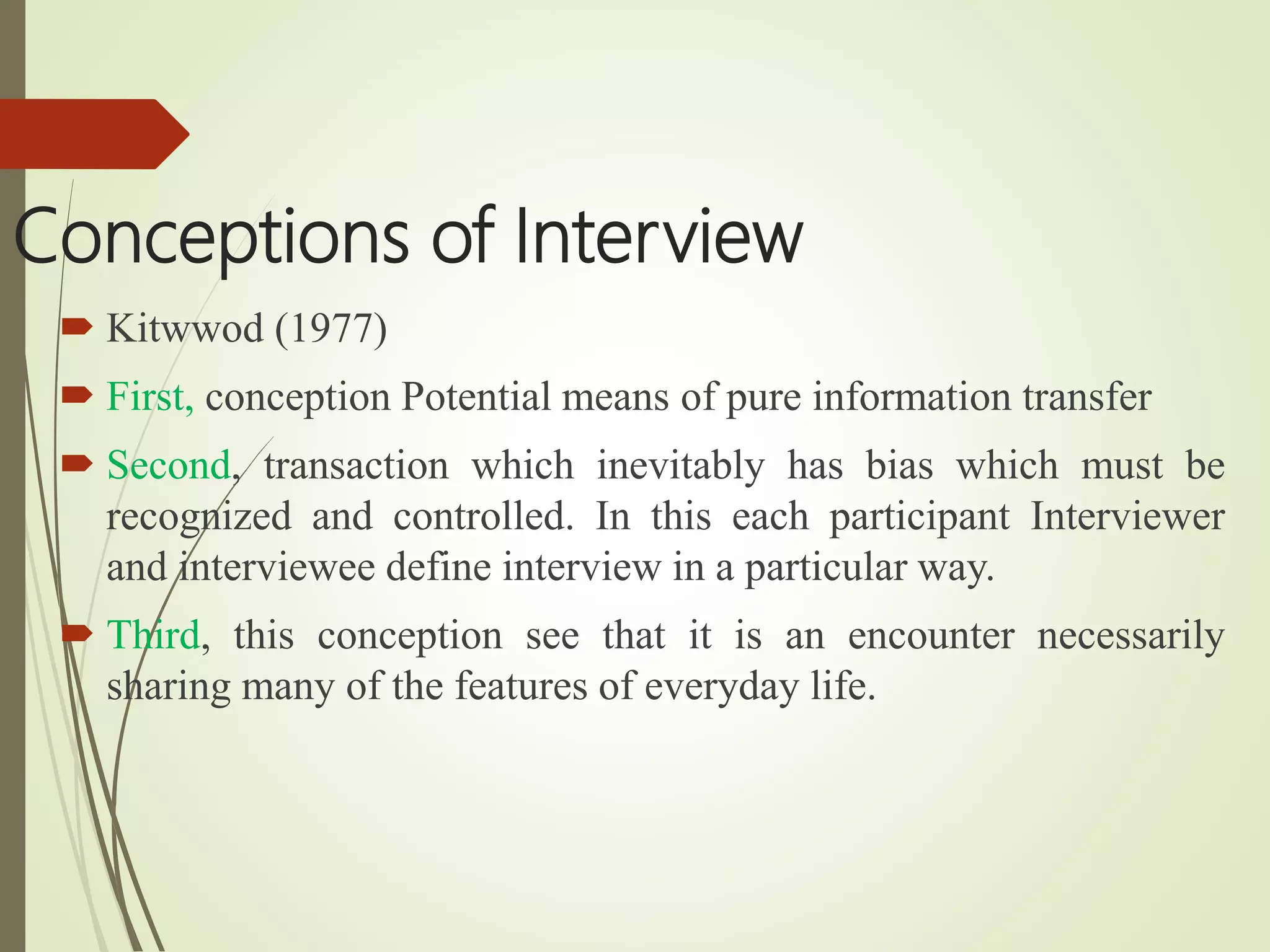 Interview & Focus Group | PPTX