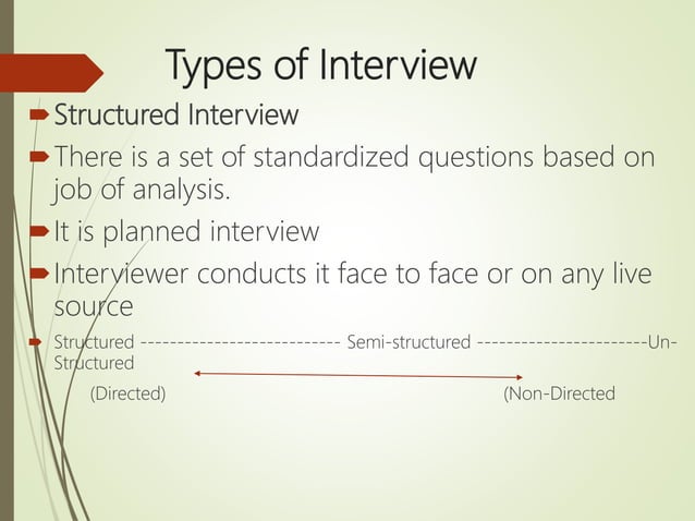 Interview & Focus Group | PPT | Free Download