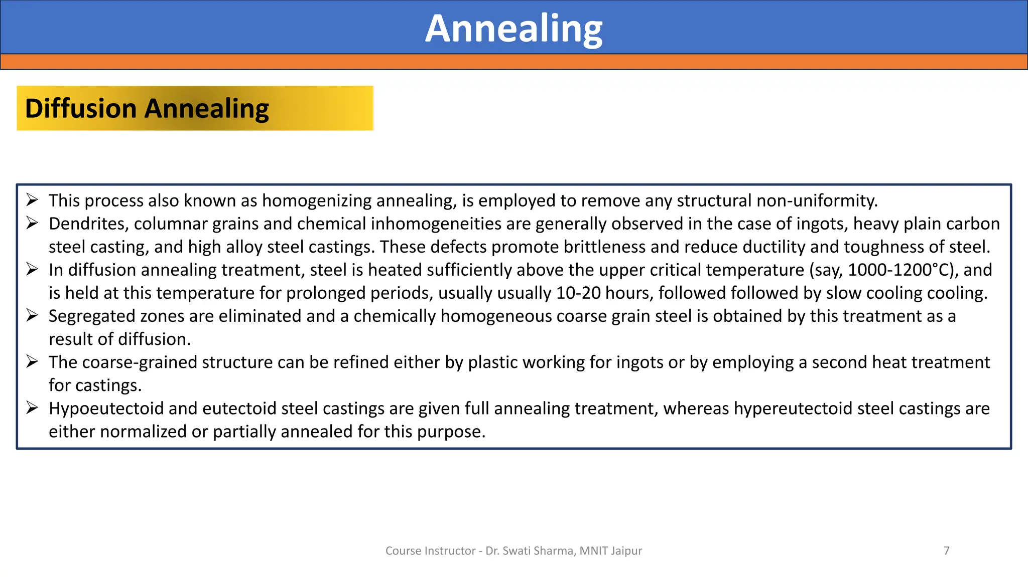 Class PPT - 5.pdf metallurgy notes heat treatment | PDF