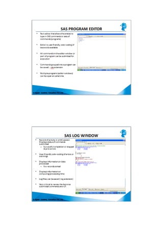 Class ppt intro to-sas | PDF