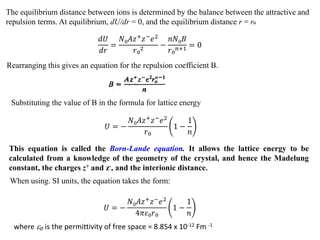 Inorganic chemistry notes for bsc semester ii | PDF