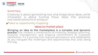 Idea Generation (Entrepreneurship)...... | PDF