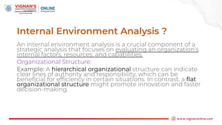 Internal Environment Analysis (Entrepren | PDF