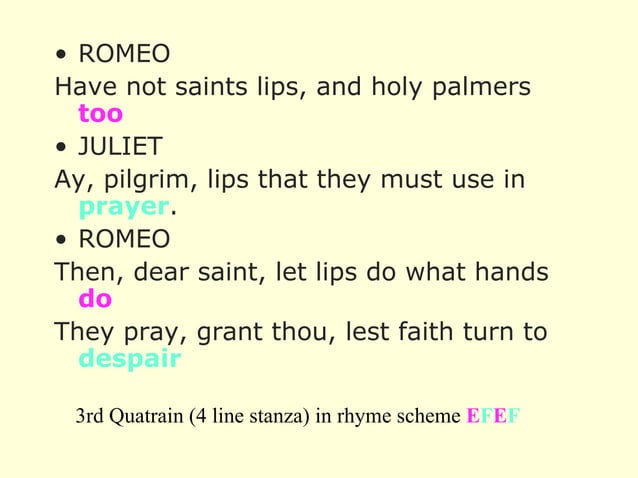 SHAKESPEARE: IAMBIC PENTAMETER | PPT