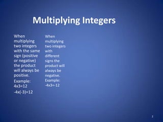 Class Presentation Math 1 | PPTX