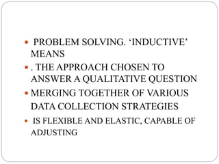 qualitative research designs | PPTX