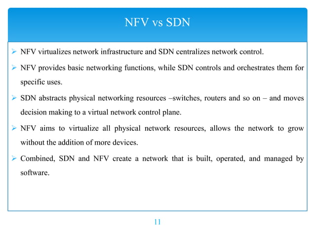 Introduction to SDN, NFV & Edge Computing | PPTX | Cloud Computing | Internet