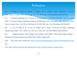 Introduction to SDN, NFV & Edge Computing | PPTX