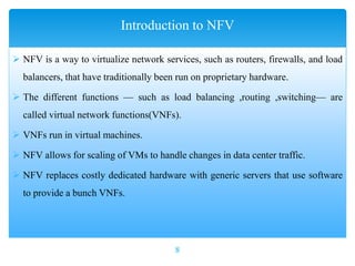 Introduction to SDN, NFV & Edge Computing | PPTX