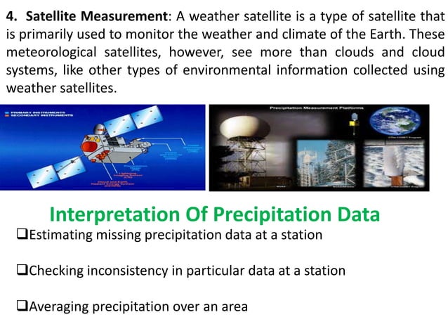 Presentation on Precipitation based on Remote Sensing | PPTX | Weather ...