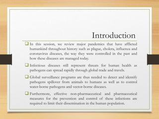 CLASS PRESENTATION ON Epidemics, pandemics and epizootics.ppt