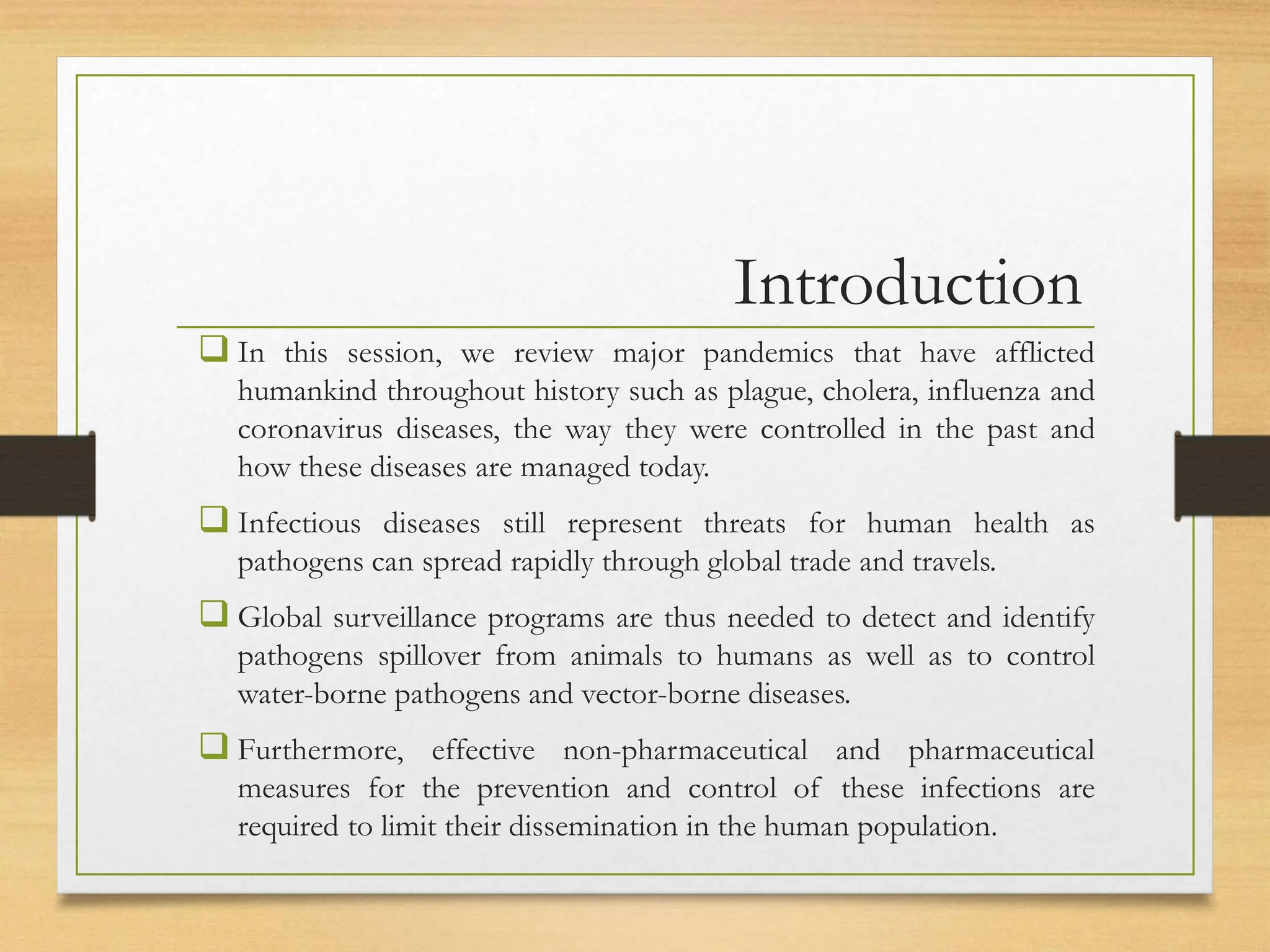 CLASS PRESENTATION ON Epidemics, pandemics and epizootics.ppt
