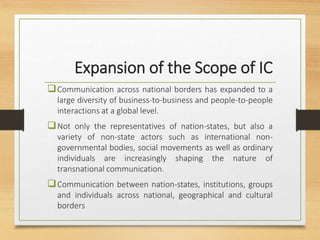CLASS PRESENTATION ON INTERNATIONAL COMMUNICATION.pptx