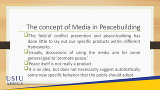 Class Presentation on Media _The Modern Mechanism of International ...